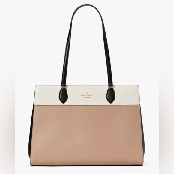 kate spade | Bags | Madison Colorblock Saffiano Leather East West ...